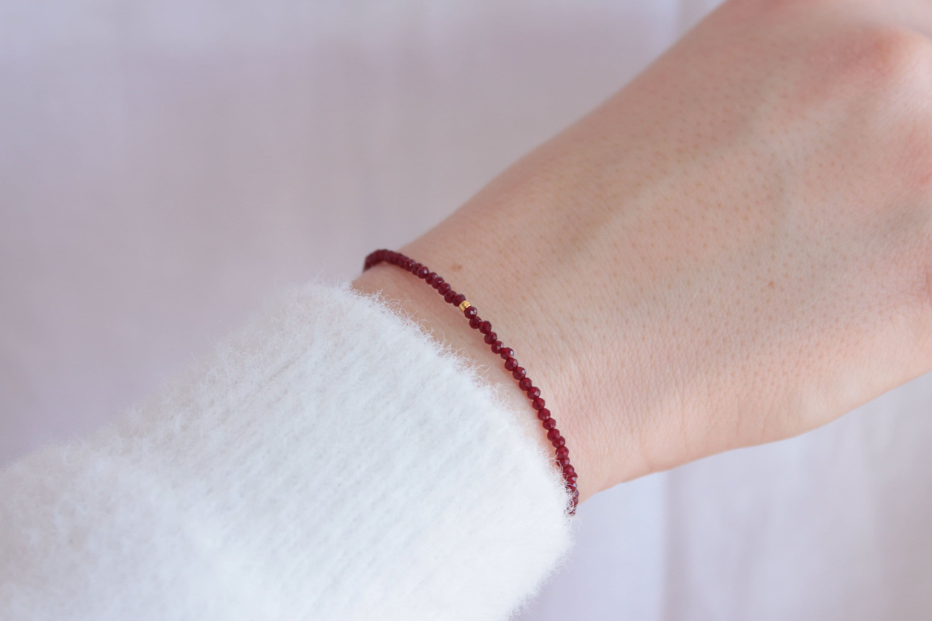 18K Gold Plated Red String of Fate Bracelet Red Thread Bracelet ...