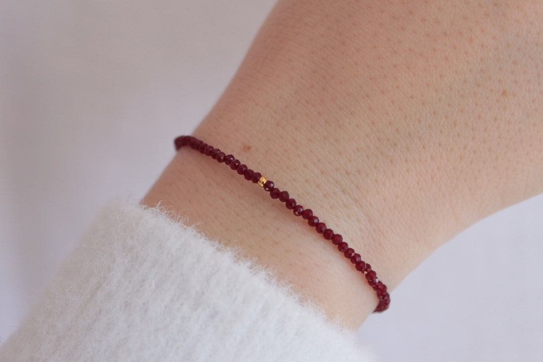 Red String of Fate Bracelet Red Thread Bracelet Kabbalah Bracelet Tiny ...