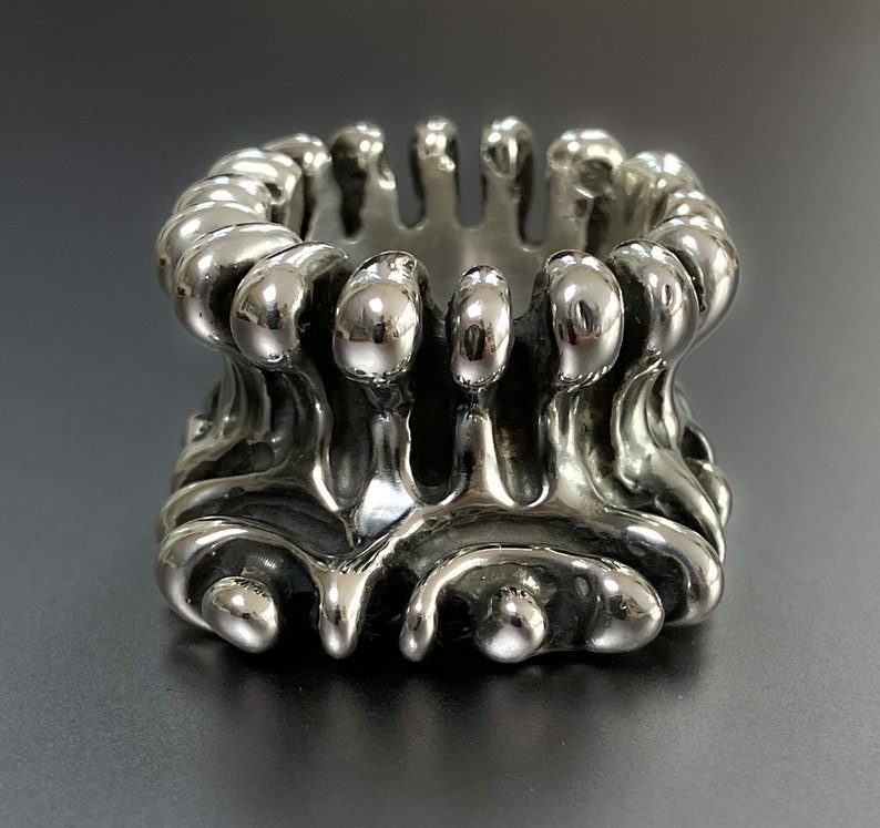 Fabulous 'portal' Statement Ring in Solid Sterling - Etsy