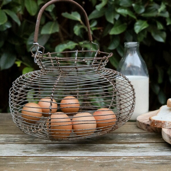 French Wire Basket - Etsy UK