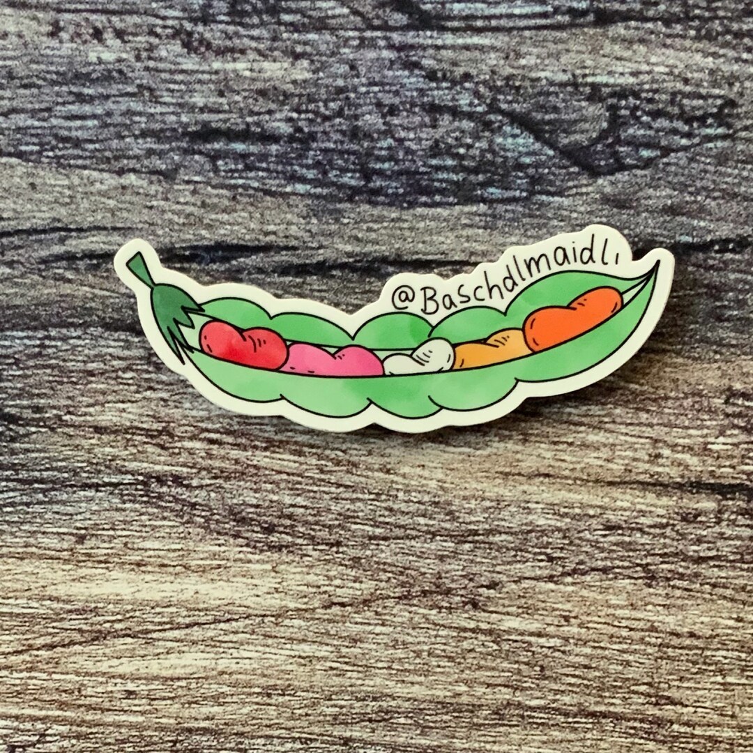 Lesbian Beans Pride Flag Stickers - Etsy