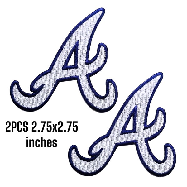 Atlanta Braves Embroidery - Etsy