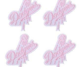 Pink Dodgers Patch - Etsy
