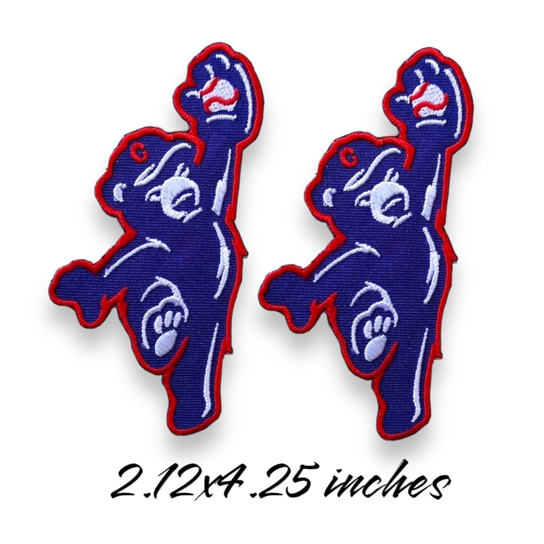 2PCS Cubs Size 2.12x4.25 Embroidered Patch Iron,sew on Clothes Free ...