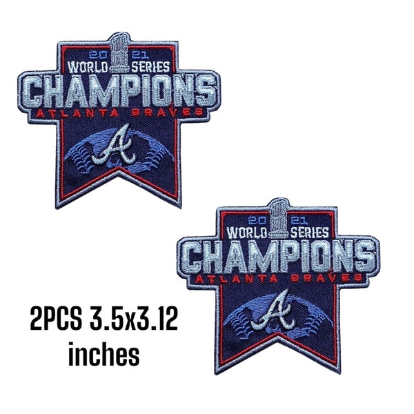 Braves World Series Iron on Patch - Etsy
