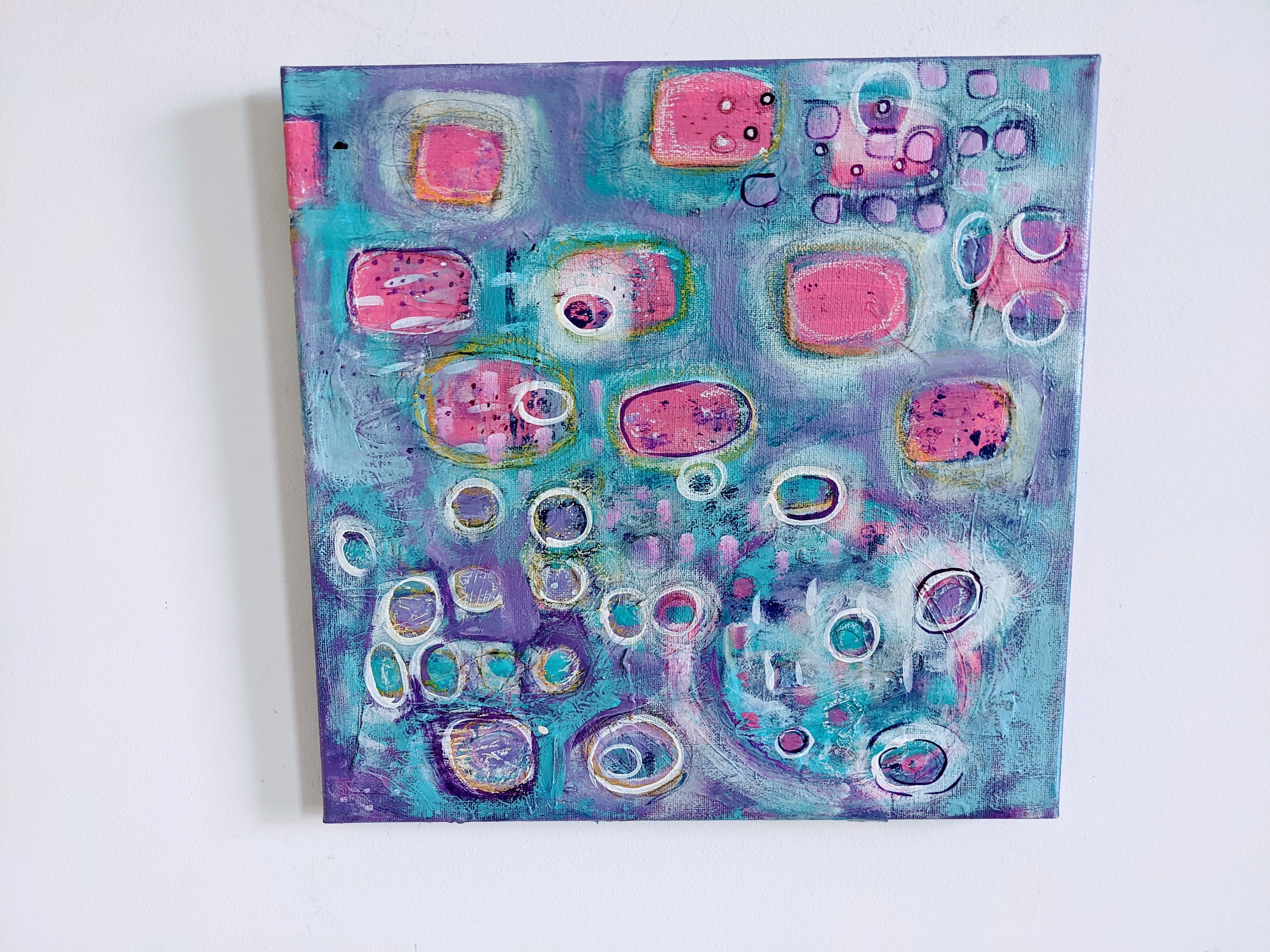 Inner Peace Abstract Original Acrylic Painting Contemporary Art - Etsy