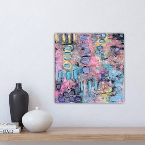 Come Together 12x12" Original Abstract Acrylic Painting - Etsy
