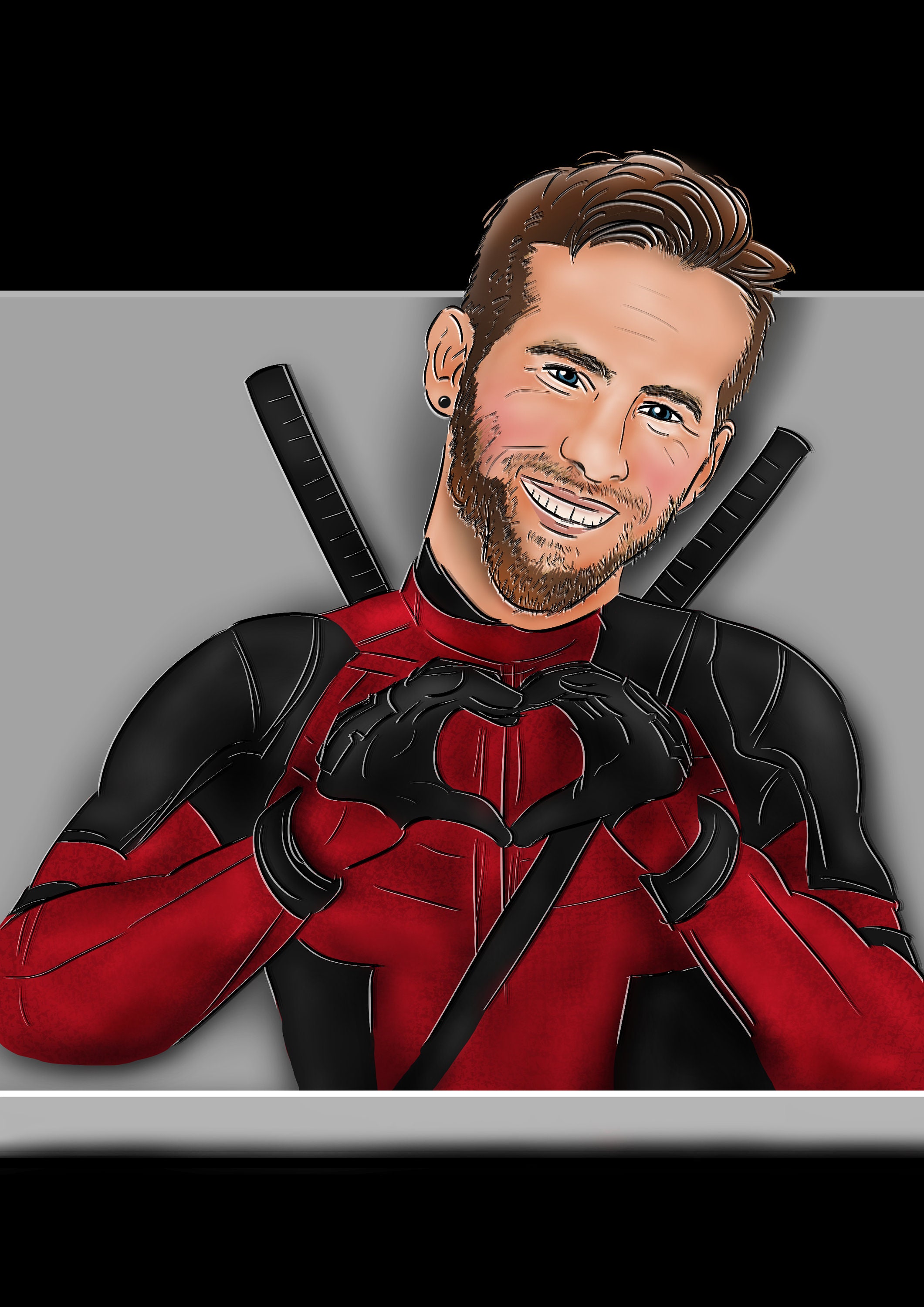 Cartoon, Portrait, Personalized, Custom, Comic, Illustration, Drawing ...