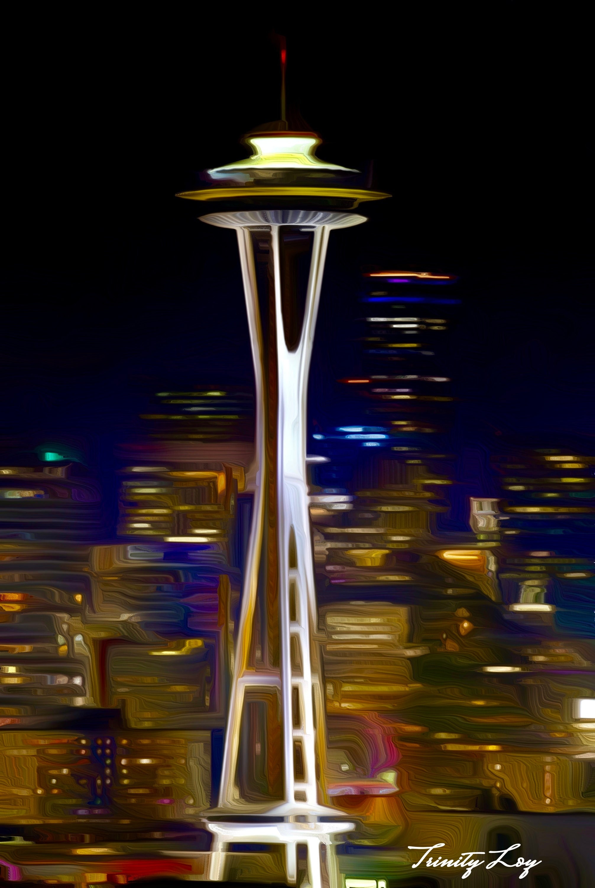 Space Needle New Color