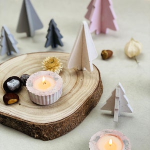 Sapin Noël Jesmonite Terrazzo | Décoration Table Festive | Déco 3D à ...