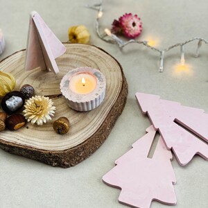 Sapin Noël Jesmonite Terrazzo | Décoration Table Festive | Déco 3D à ...