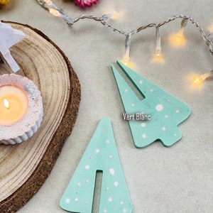 Sapin Noël Jesmonite Terrazzo | Décoration Table Festive | Déco 3D à ...