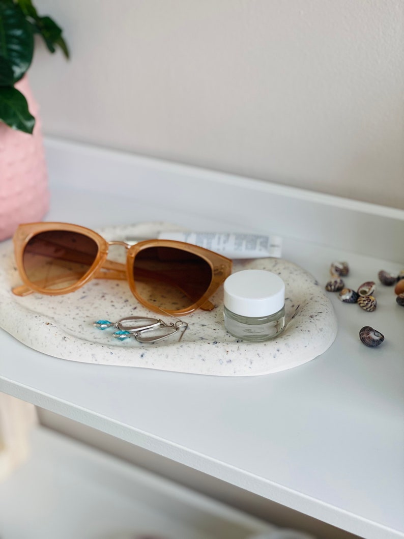 Jesmonite Tray Terrazzo Seashell Shell Coastal Tropical - Etsy