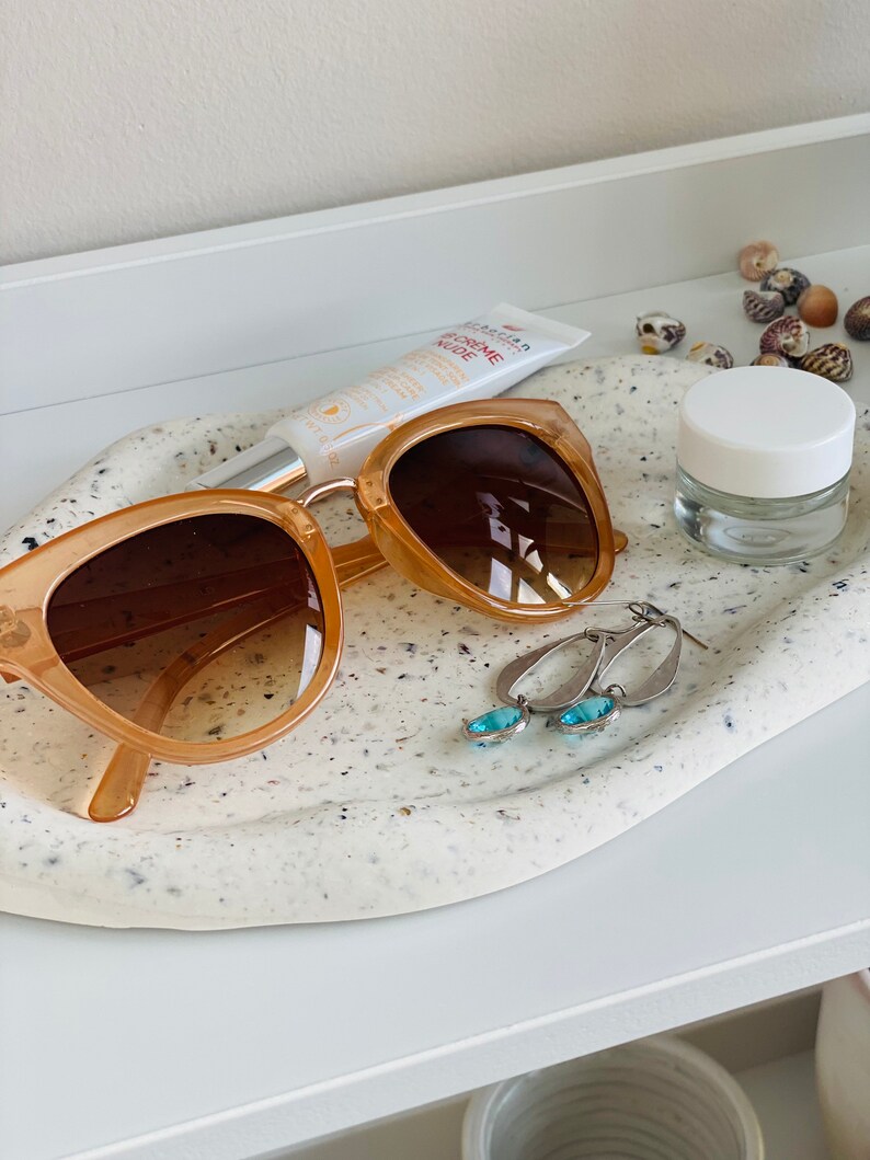 Jesmonite Tray Terrazzo Seashell Shell Coastal Tropical - Etsy