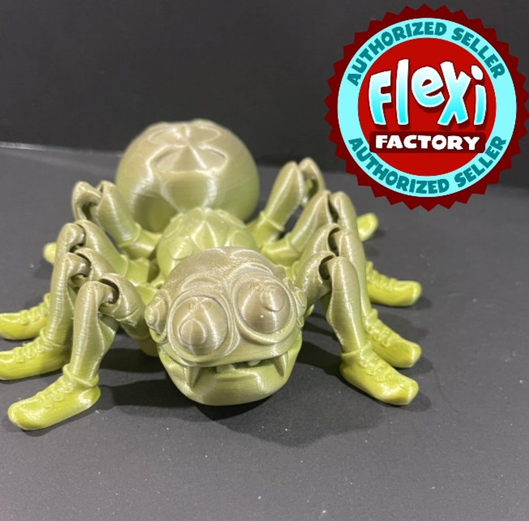 Flexi Spider Spider Fidget Toy - Etsy