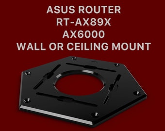 Asus Router Wall Mount Ceiling Mount Bracket RT-AX82U AX5400 | Etsy
