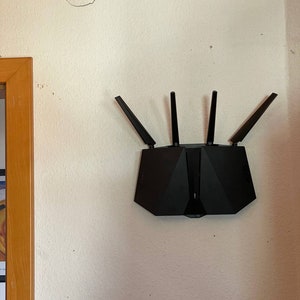 Asus Router Wall Mount Ceiling Mount Bracket RT-AX82U AX5400 INVISIBLE ...