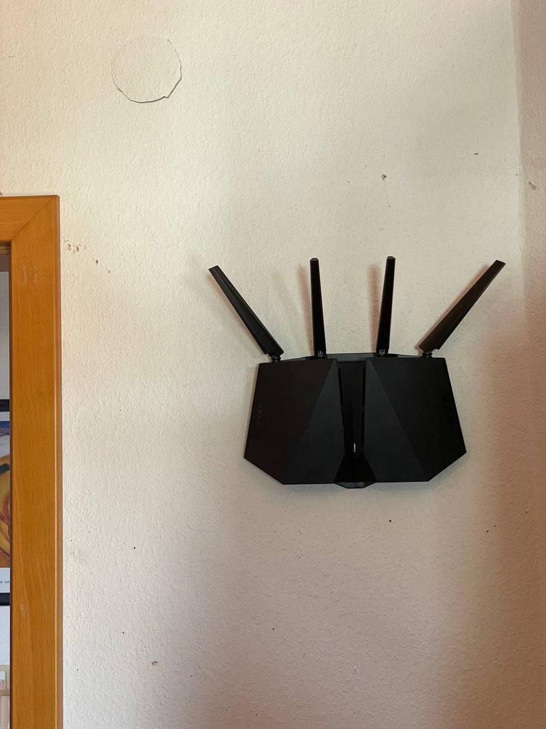 Asus Router Wall Mount Ceiling Mount Bracket RT-AX82U AX5400 INVISIBLE ...