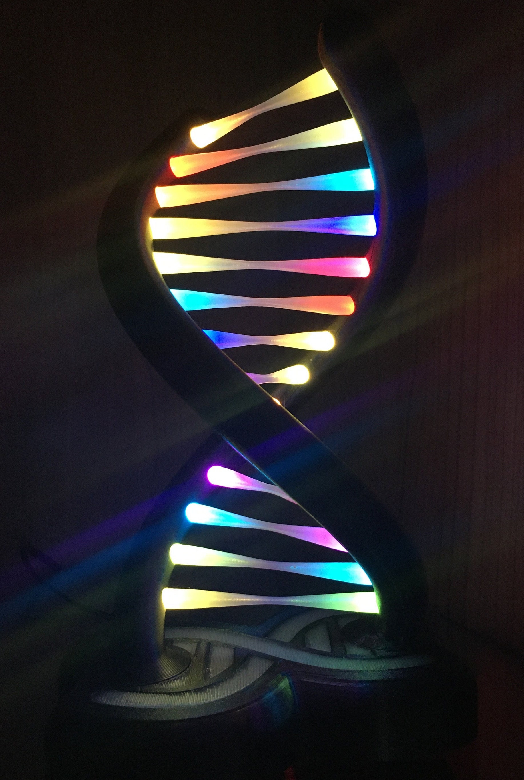Double Helix DNA LED Effect Lamp Light Gaming Unique Resident Evil ...