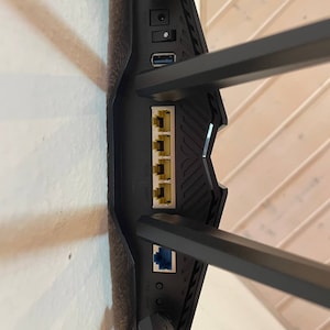 Asus Router Wall Mount Ceiling Mount Bracket RT-AX82U AX5400 INVISIBLE ...