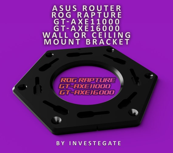 Asus Router Wall Ceiling Mount Bracket GT-AXE11000 GT-AXE16000 - Etsy