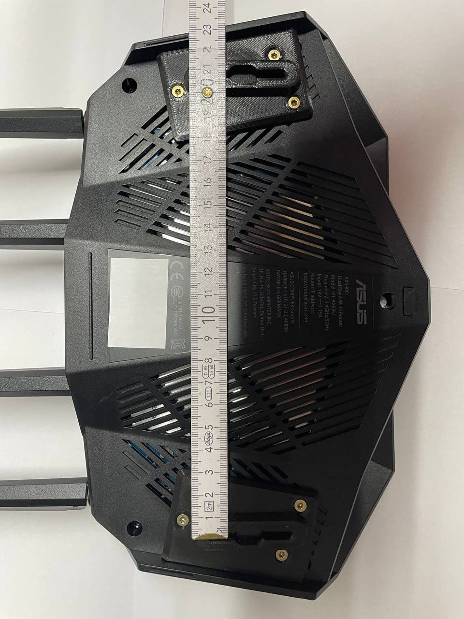 Asus Router Wall Mount Ceiling Mount Bracket RT-AX82U AX5400 INVISIBLE ...