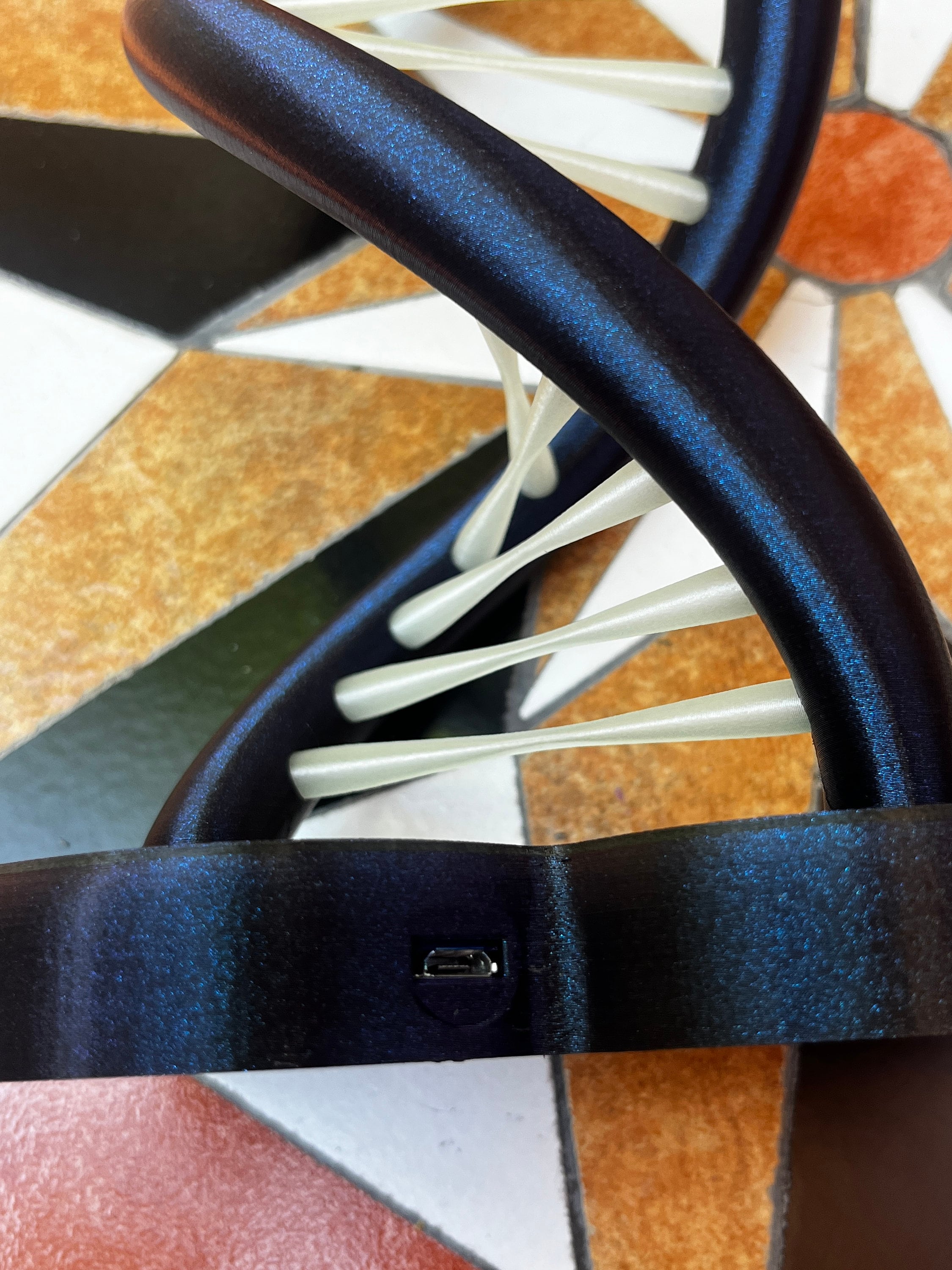 Double Helix DNA LED Effect Lamp Light Gaming Unique Resident Evil Virus Light Genetics - Etsy