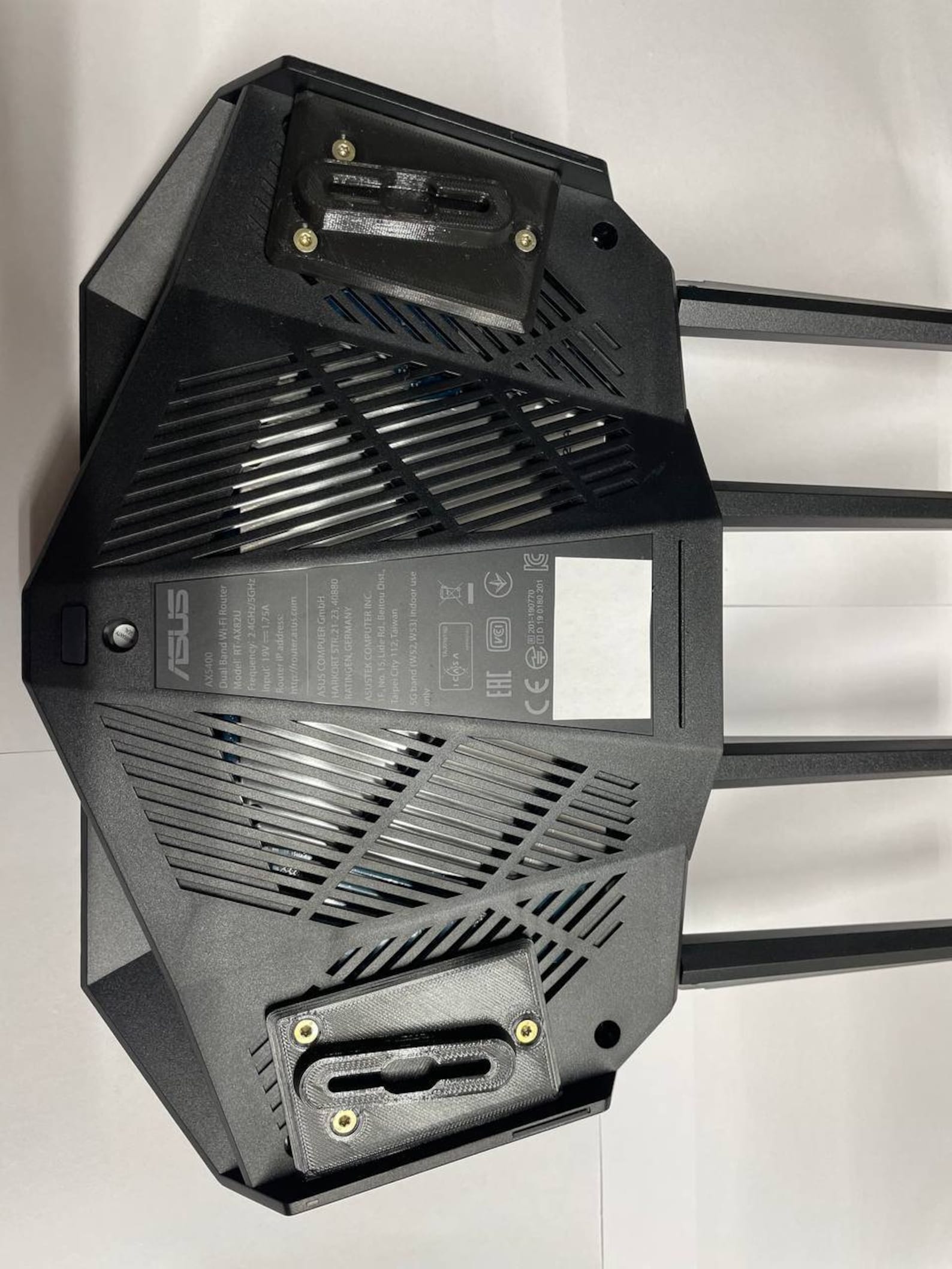 Asus Router Wall Mount Ceiling Mount Bracket RT-AX82U AX5400 INVISIBLE ...