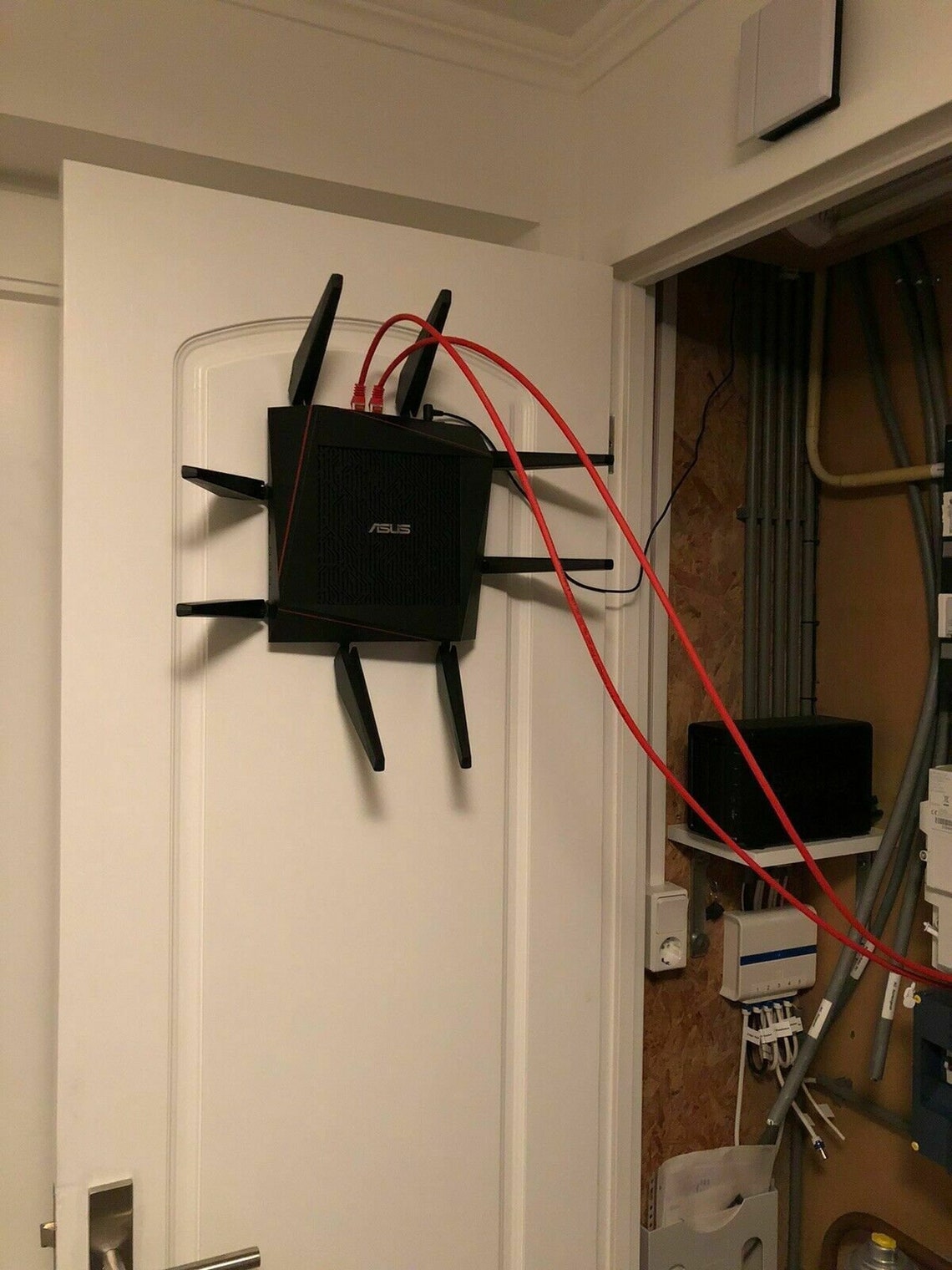 ASUS Router Wall Mount Ceiling Mount GT-AX11000 RT-AC5300 Rog | Etsy ASUS Router Wall Mount Ceiling Mount GT-AX11000 RT-AC5300 Rog | Etsy
