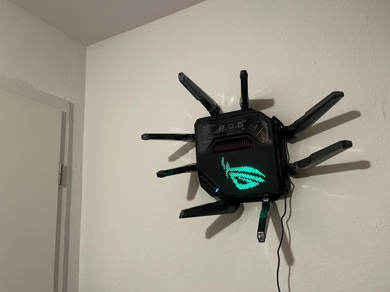 Asus Router Wall Ceiling Mount Bracket GT-BE98 RT-BE96U GT-BE98 Pro Rog ...