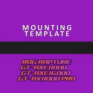 Asus Router Wall Ceiling Mount Bracket GT-AXE11000 GT-AXE16000 GT ...