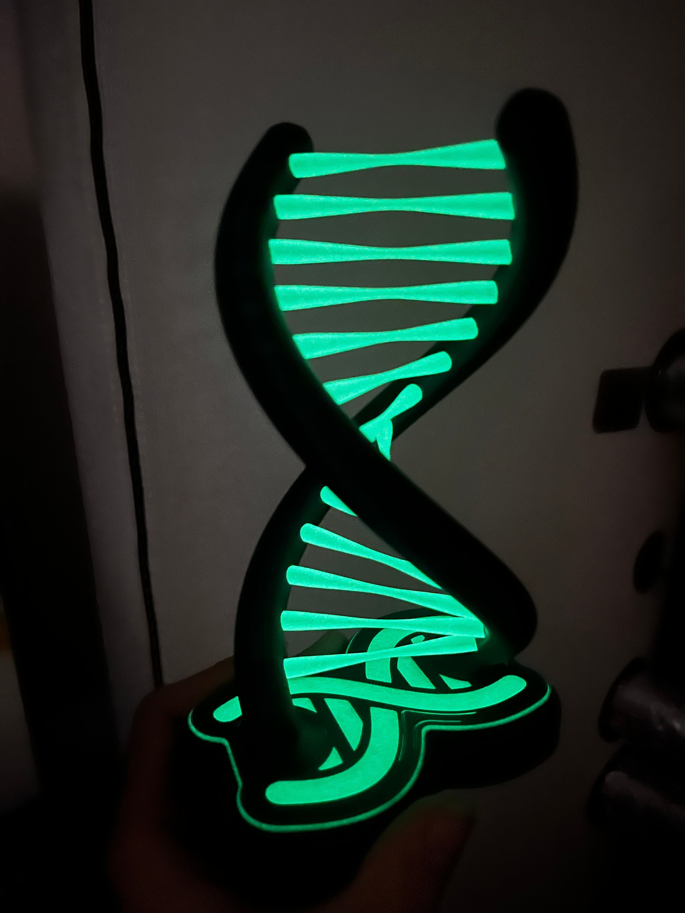 Double Helix DNA LED Effect Lamp Light Gaming Unique Resident Evil ...