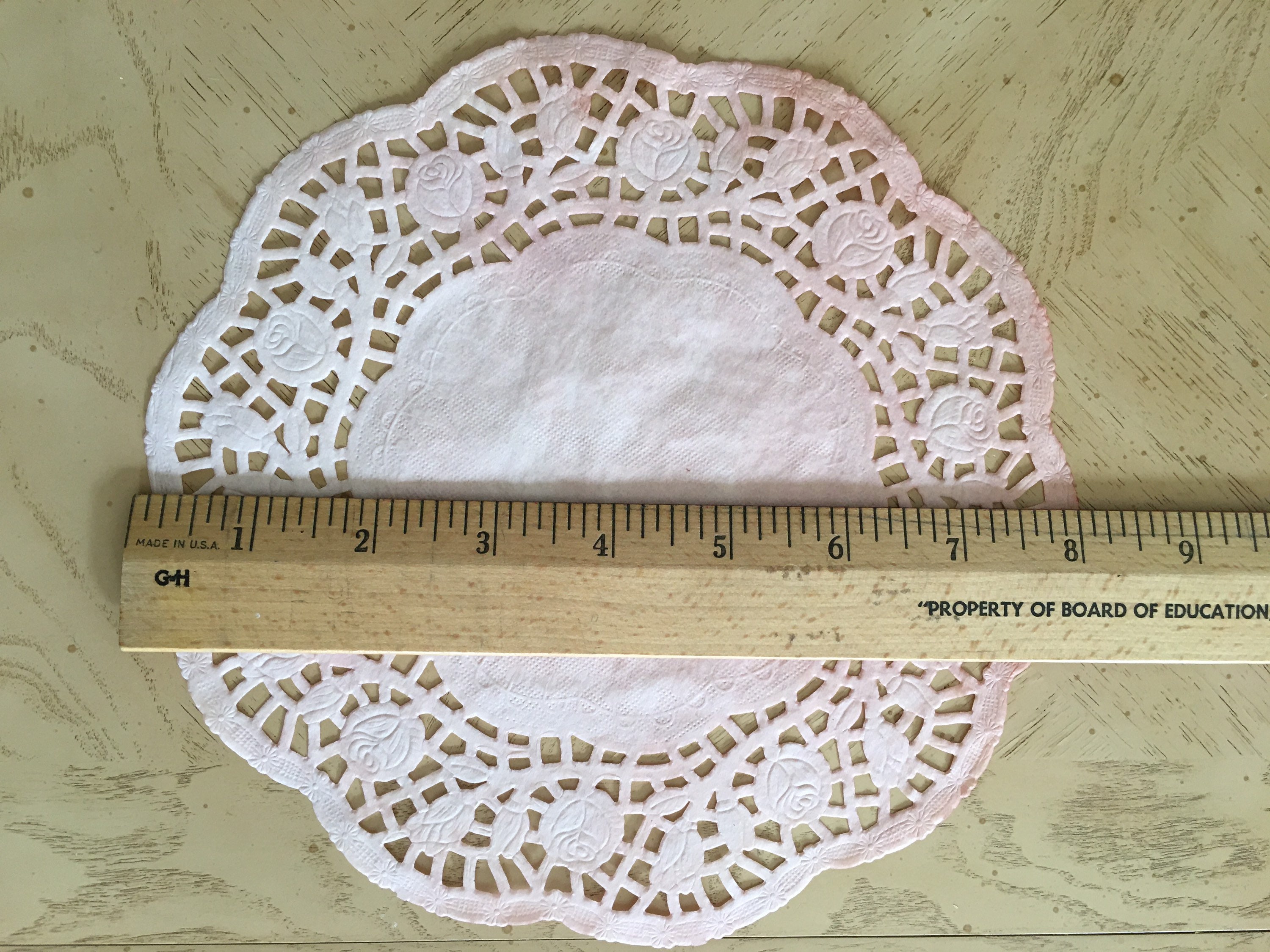 and 4 Junk Journal Paper Doilies 6 10 Avocado Dyed Doilies 8.5 Set of ...