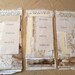 French Scrappy Notepads for Junk Journals French Themed - Etsy