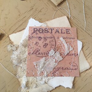 French Themed Clusters Embellishments for Junk Journals Neutrals Shabby ...