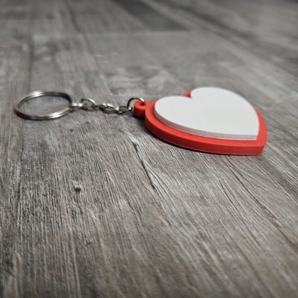 NFC Heart Keychain Ecological, Dedication Gift Idea - Etsy
