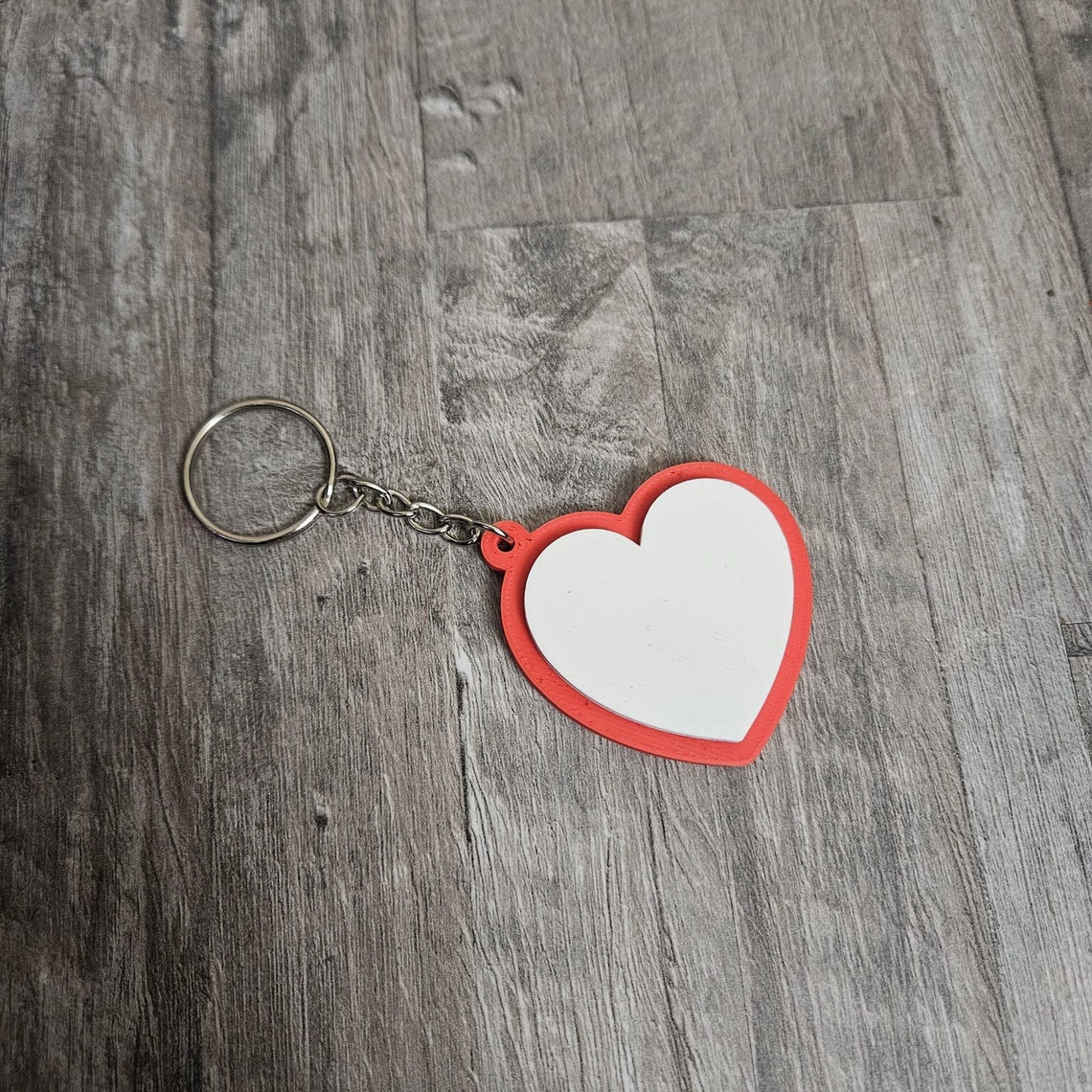 NFC Heart Keychain Ecological, Dedication Gift Idea - Etsy