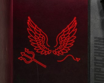 Lucifer Neon Sign - Etsy