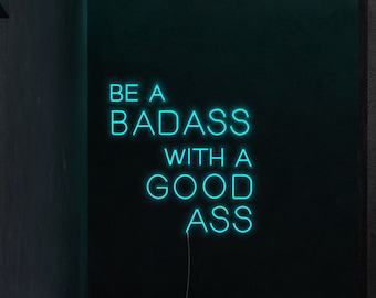 Bad Ass Sign - Etsy