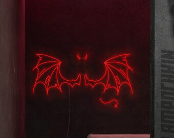 Lucifer Neon Sign - Etsy