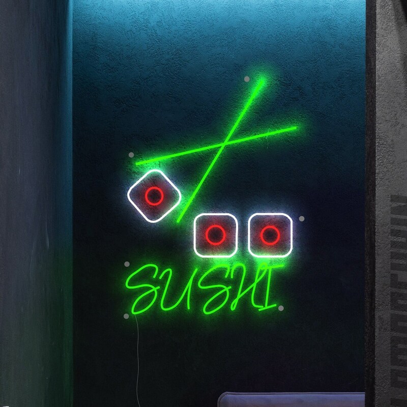 Sushi Neon Sign - Etsy