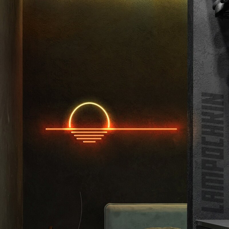 Sunset Neon Sign - Etsy