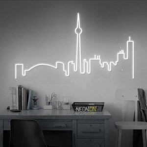 Toronto Neon Sign City Neon Custom Neon Sign Wall Decorcity Neon ...