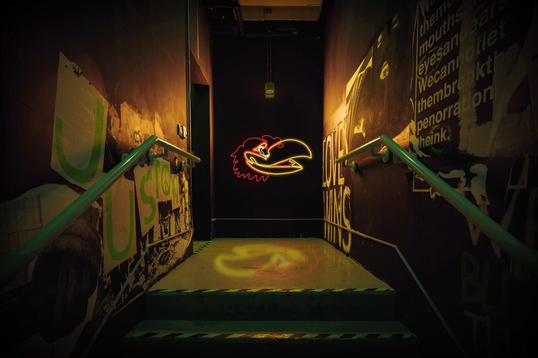 Light up Your Space With a Kansas Jayhawks Neon Sign the Ultimate LED ...