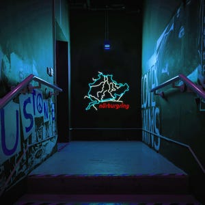 Custom Nurburgring Neon Sign Vibrant LED Wall Art Personalized Neon ...