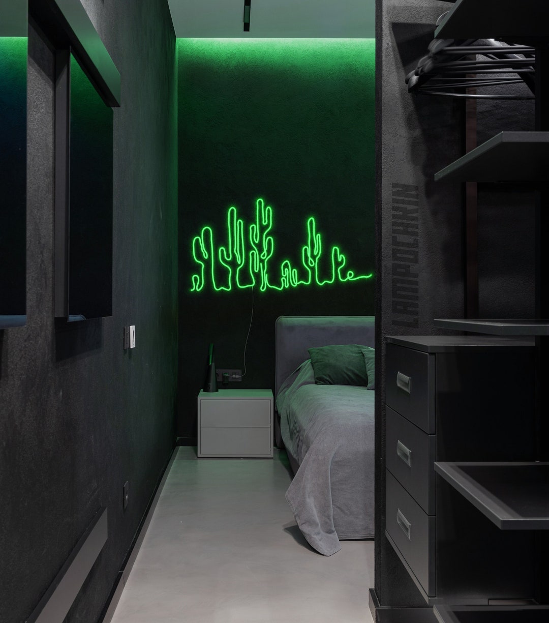 Cacti Neon Lighting Cactus Neon Sign, Cactus Light, Cactus Wall Decor ...
