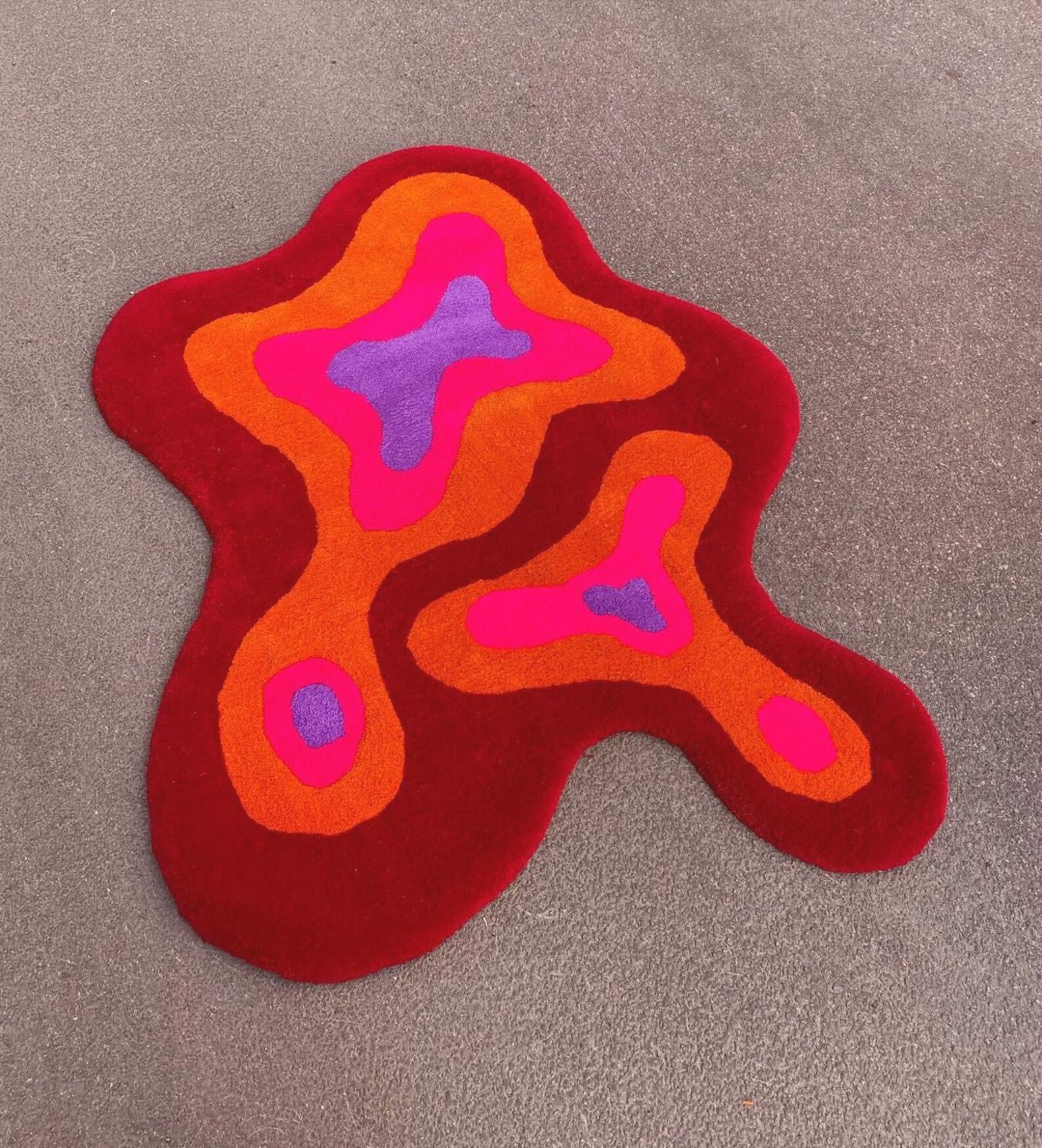 Abstract Rug Handmade Rugs Any Logo Rug Any Symbol Rug Cut - Etsy