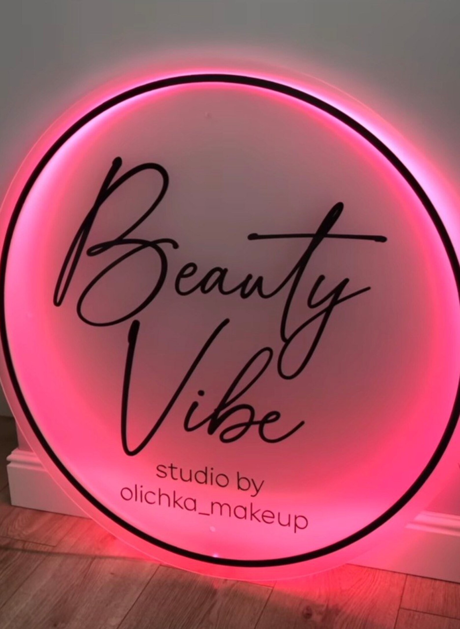 Business Neon Lights Mirror Logo Sign Acrylic Custom Logo - Etsy