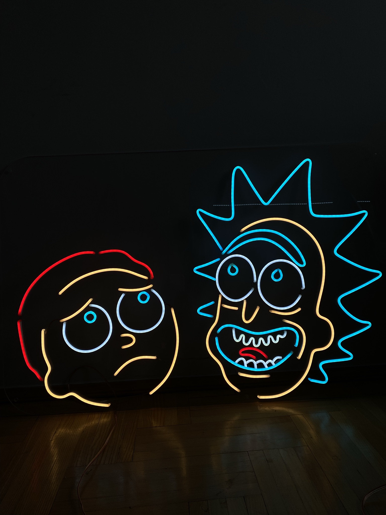 Cartoon characters neon sign gift neon decor neon sign | Etsy