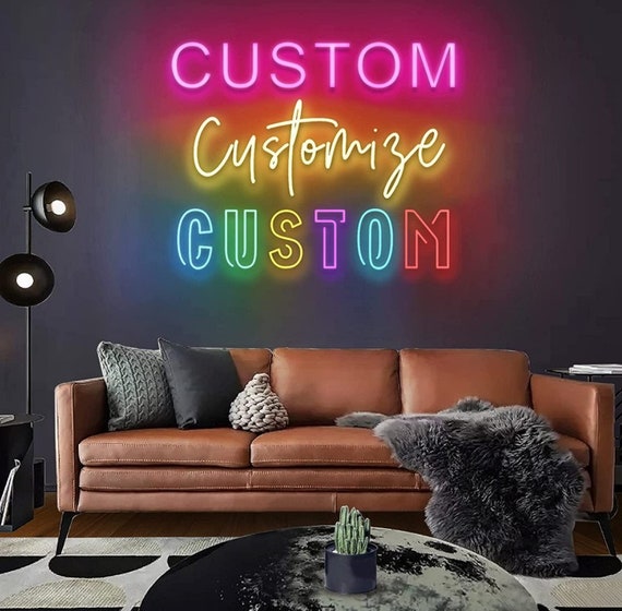 Custom Neon Sign Bedroom Neon Sign LED Sign Wall Decor - Etsy
